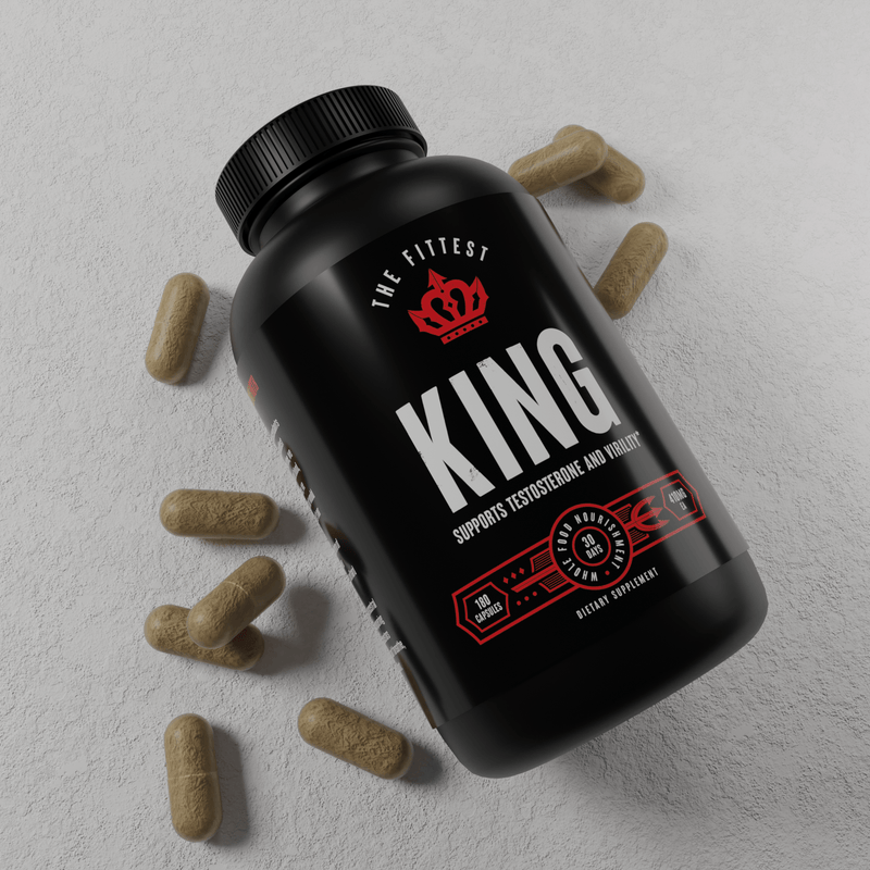 King Testosterone Supplement w/ Testicles | The Fittest